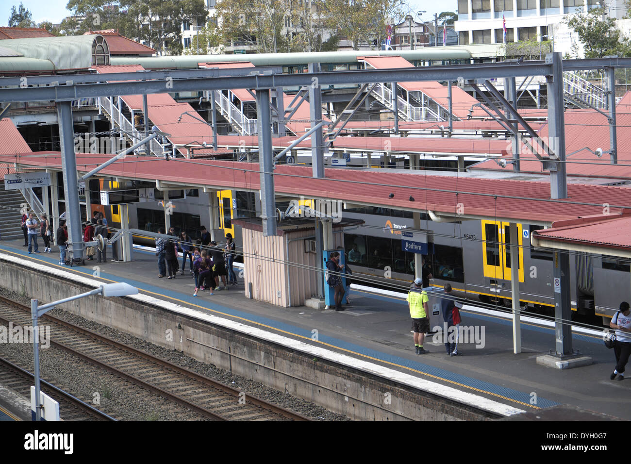 redfern railway station in sydney's inner city,australia Stock Photo ...