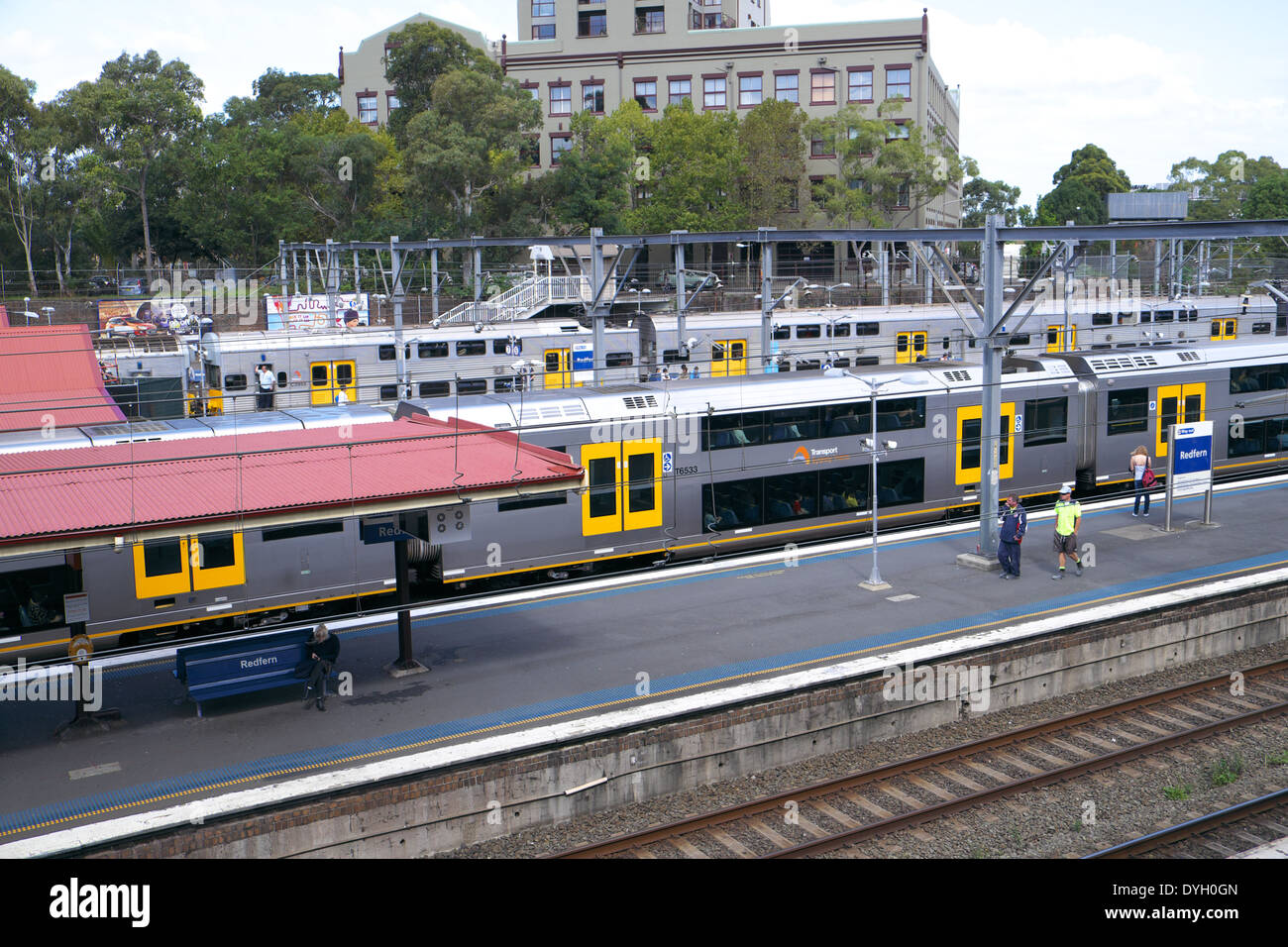 redfern railway station in sydney's inner city,australia Stock Photo ...