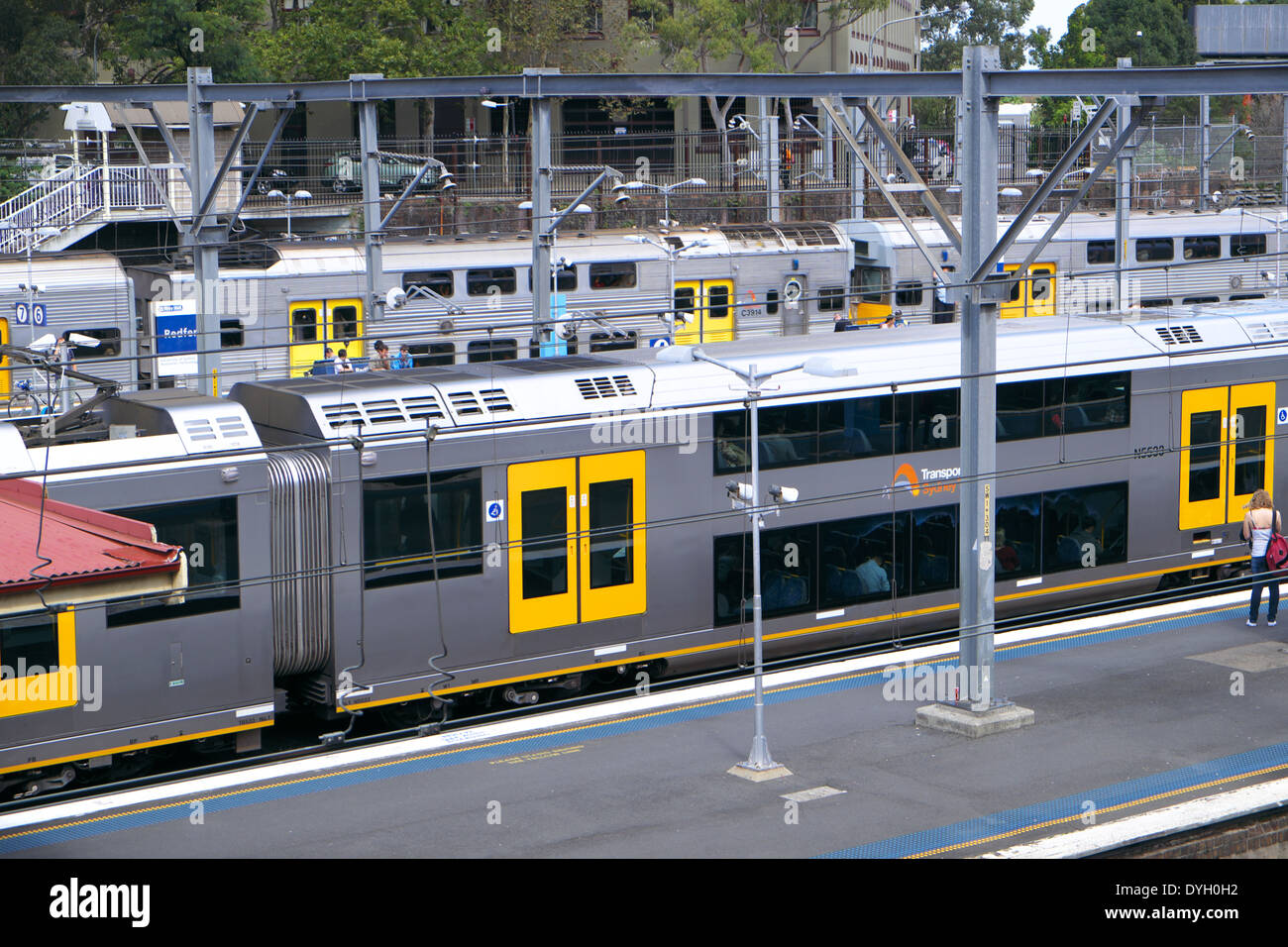 redfern railway station in sydney's inner city,australia Stock Photo ...