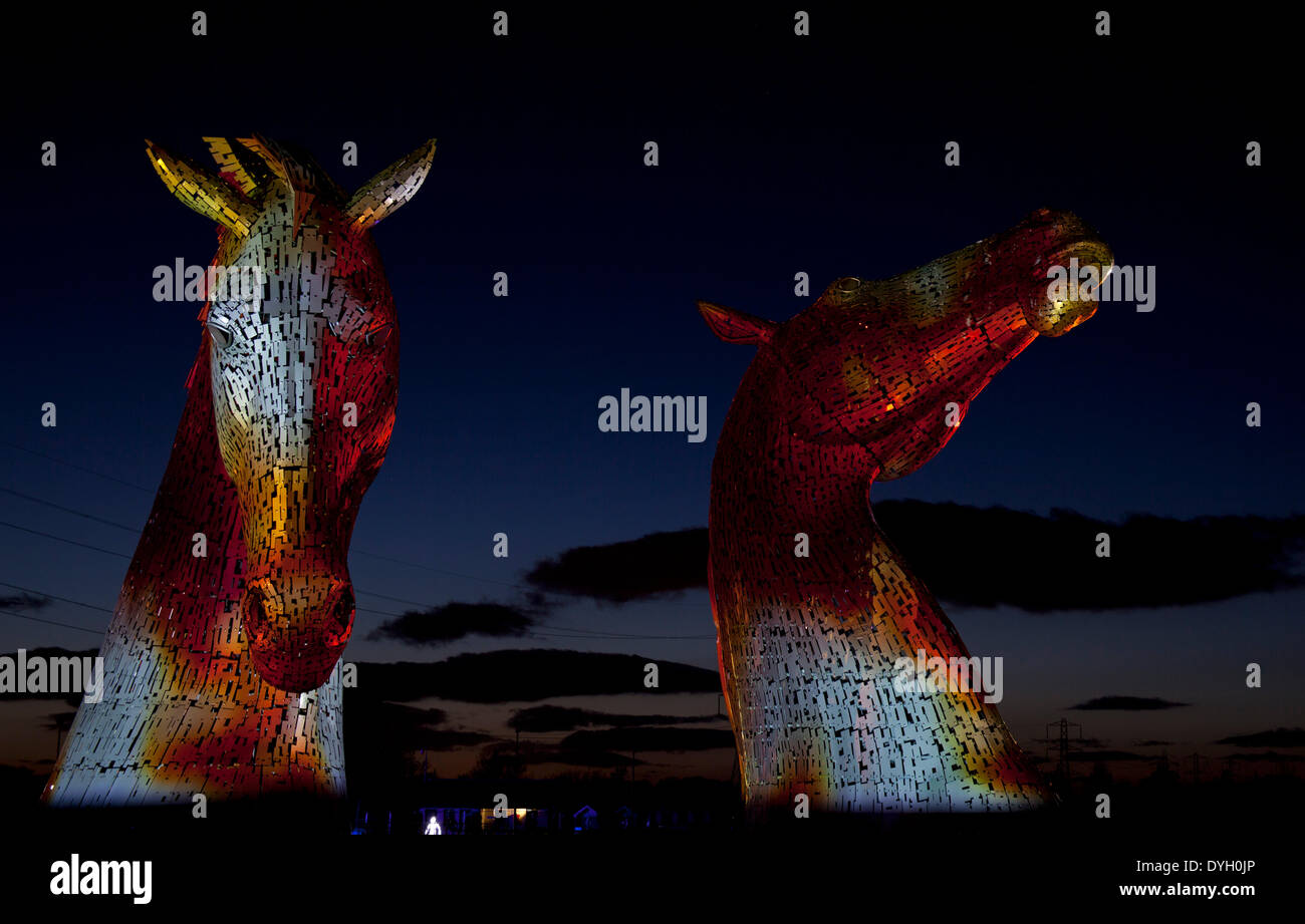 The Helix project, Falkirk, Scotland, UK. 17th Apr.2014. Andy Scott’s ...
