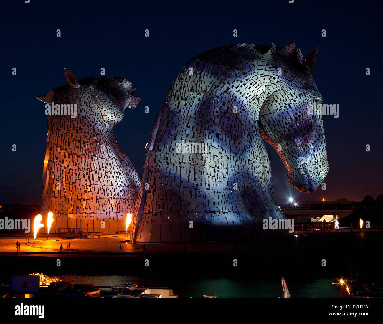The Helix project, Falkirk, Scotland, UK. 17th Apr.2014. Andy Scott’s ...