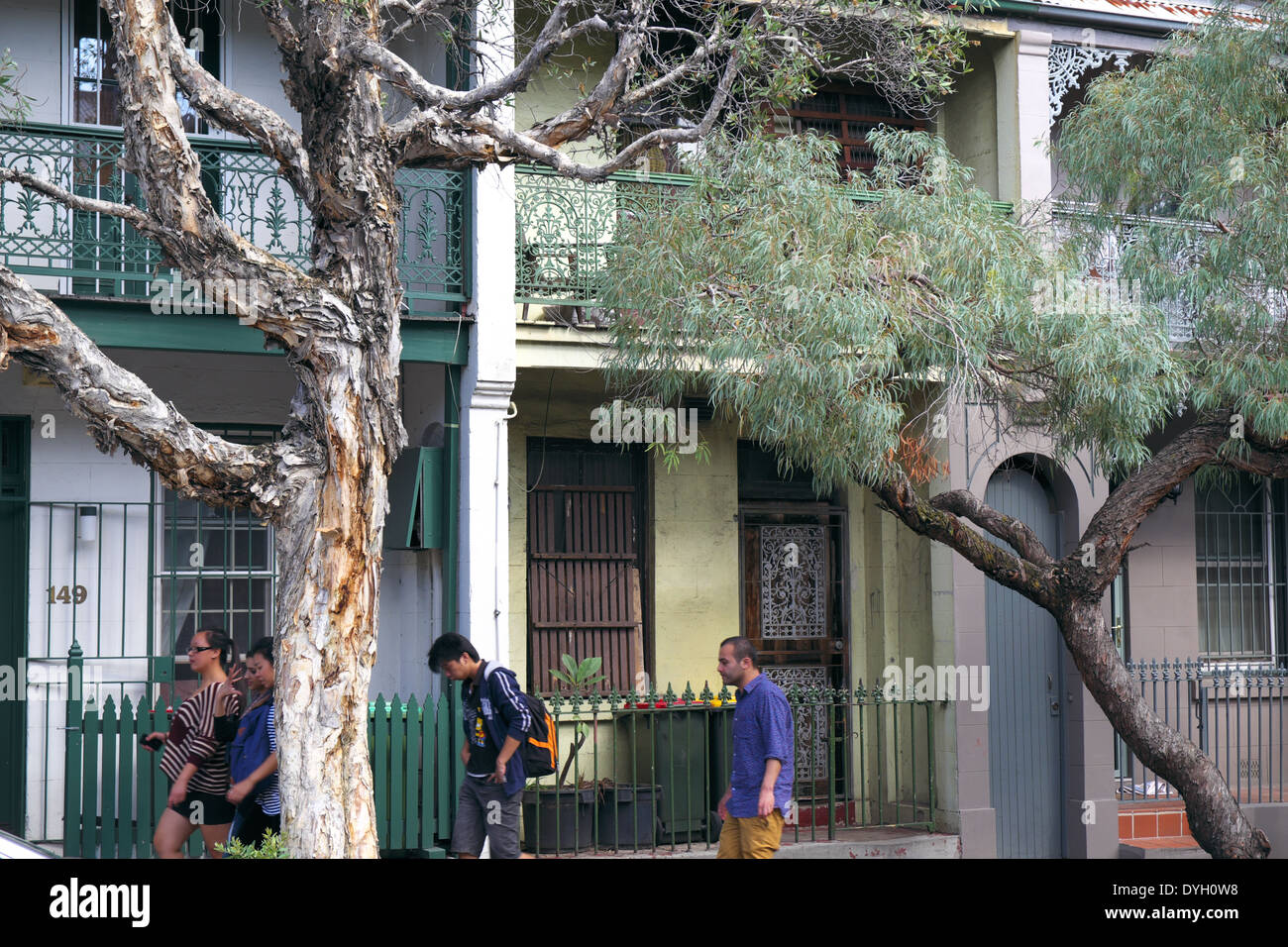 Australian terraced homes hi-res stock photography and images - Alamy