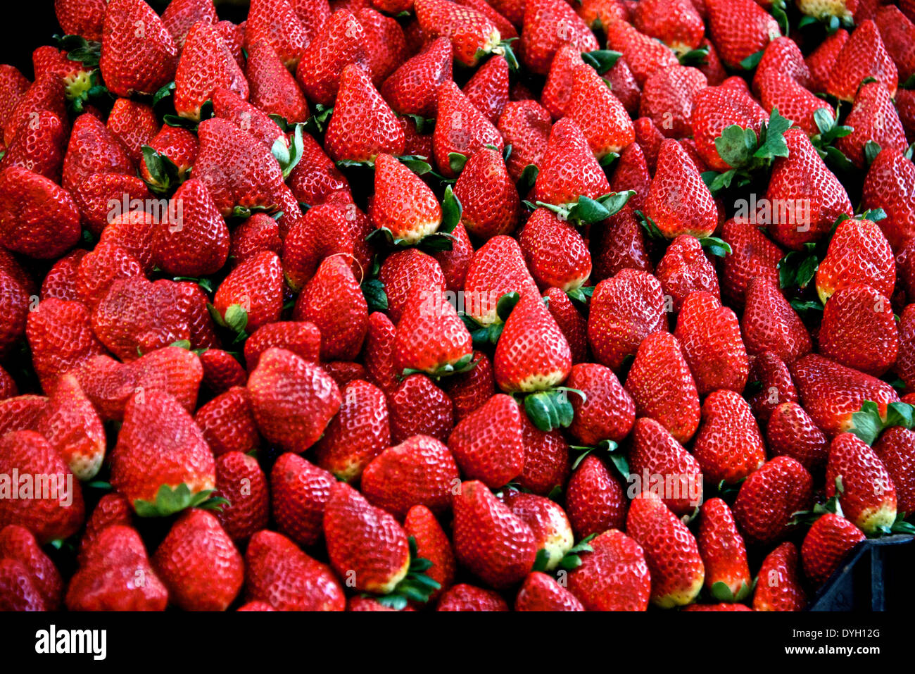 Strawberries display hi-res stock photography and images - Alamy