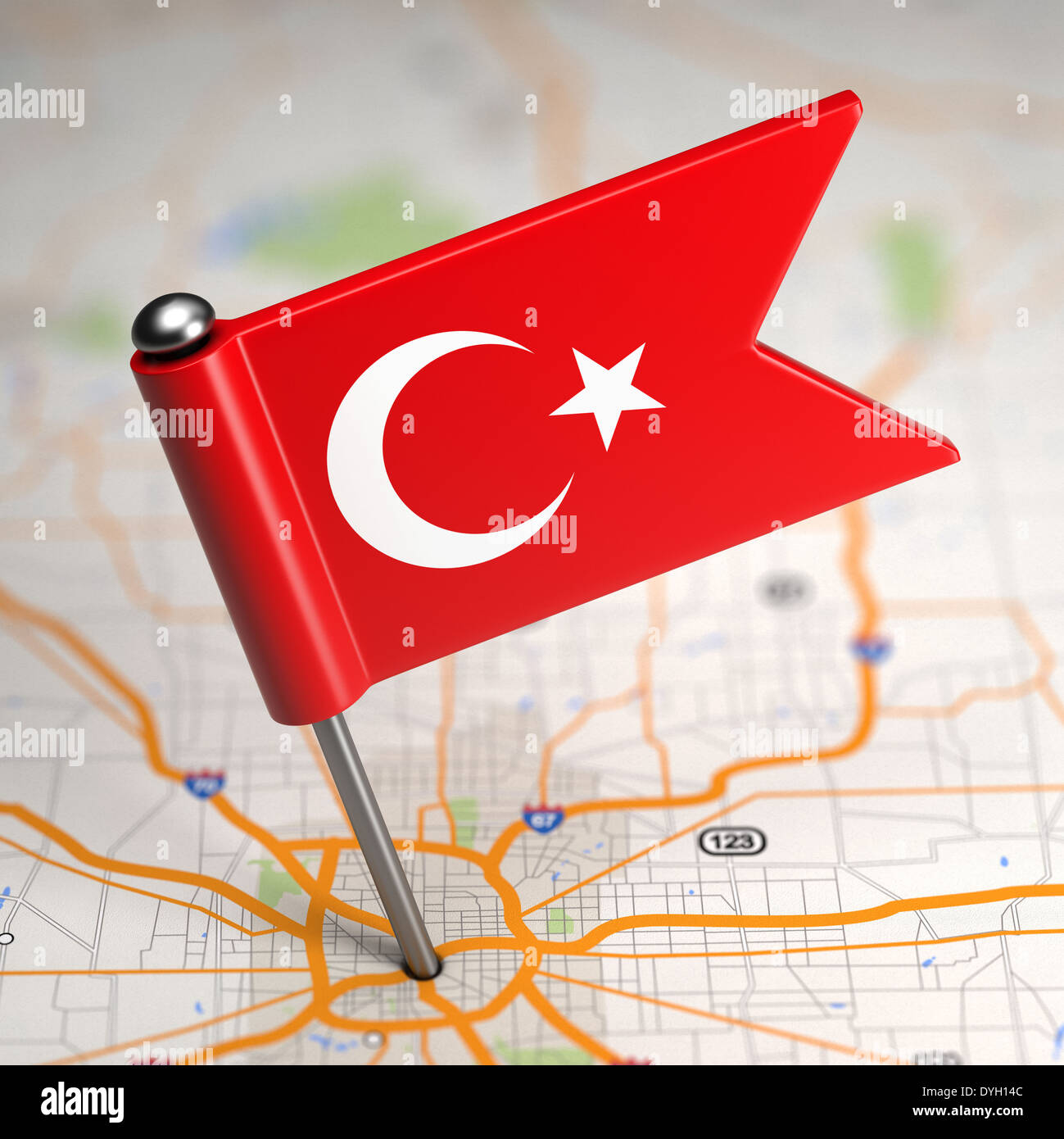 Republic of turkey map hi-res stock photography and images - Alamy