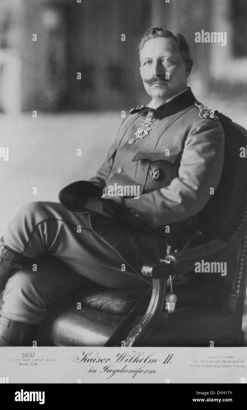 Wilhelm II (1859-1941), Emperor of Germany and King of Prussia (1888 ...