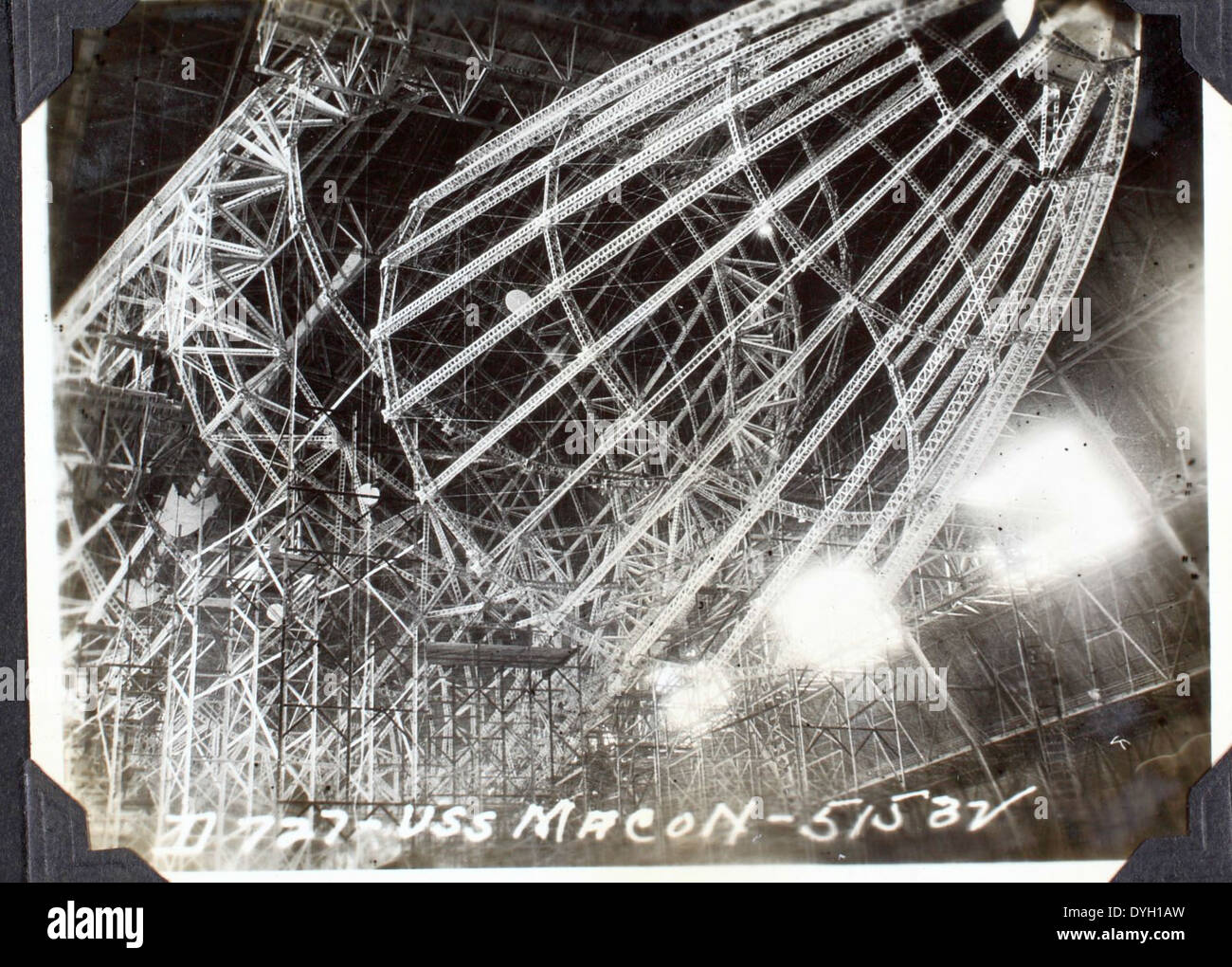 This photo from the Glen Bates Album features the Goodyear Blimp ...