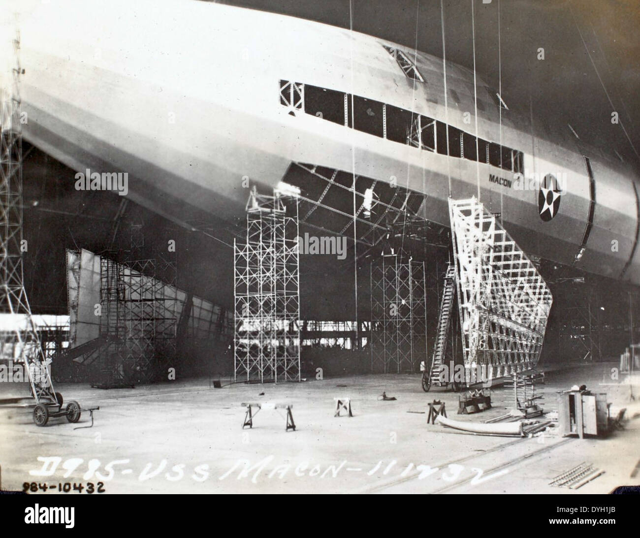 This image from Glen Bates’ album features the Goodyear Blimp, a key ...