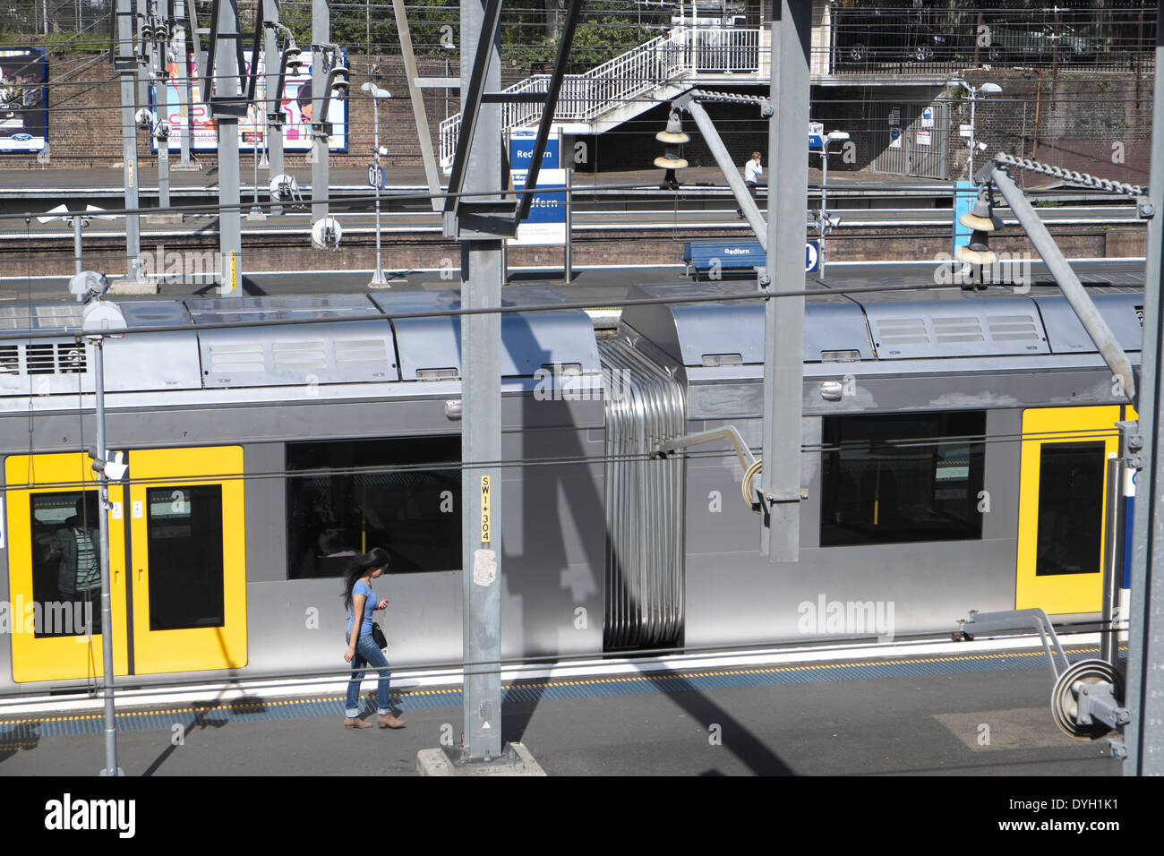 redfern railway station in sydney's inner city,australia Stock Photo ...