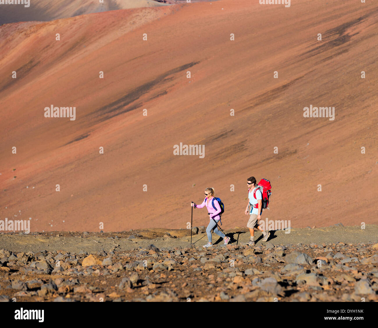 Volcano trekking hi-res stock photography and images - Alamy