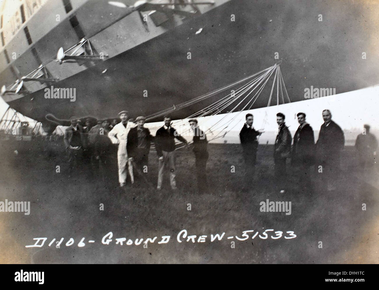 The image from Glen Bates’ album features the Goodyear airship and the ...