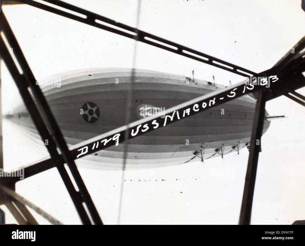 This photo from the Glen Bates Album features the Goodyear blimp and ...