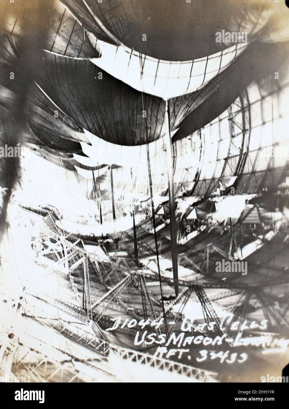 This photo from Glen Bates' album captures the Goodyear airship and the ...