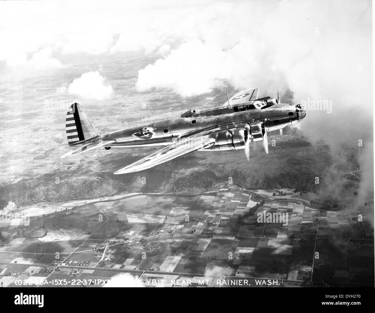 On February 28, 1938, the Boeing Y1B-17, a precursor to the B-17 Flying ...