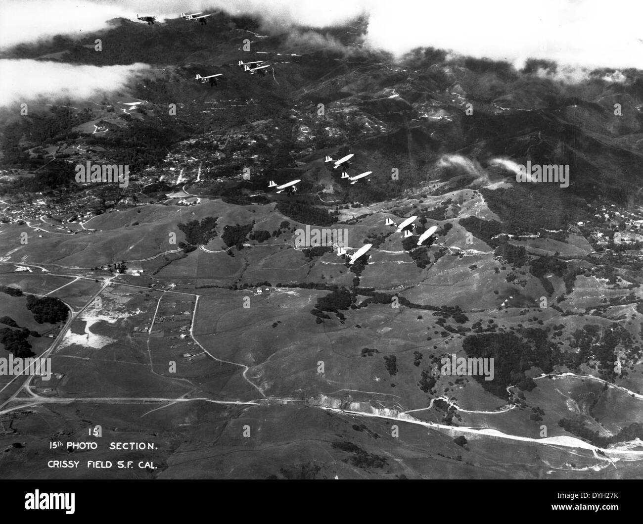 Curtiss P-1B 17th PS Almonte CA 4Jul30 (2 Stock Photo - Alamy