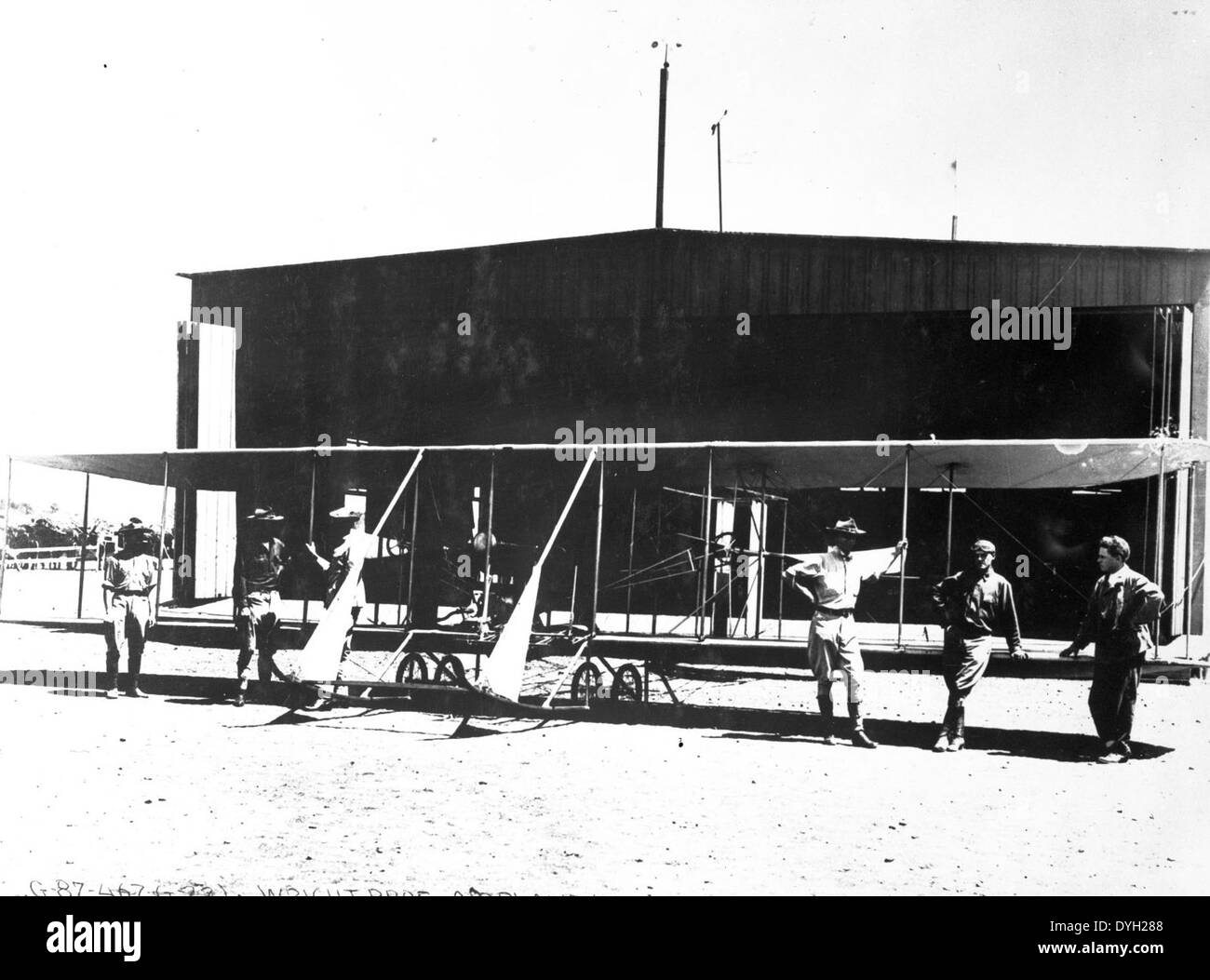 The Wright Pusher was an early aircraft design by the Wright brothers ...