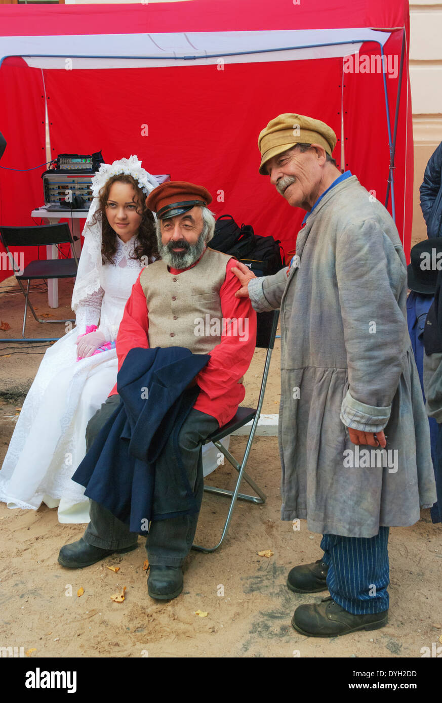 Movie episode - Marc Chagall and Bella Rosenfeld's wedding Stock Photo ...