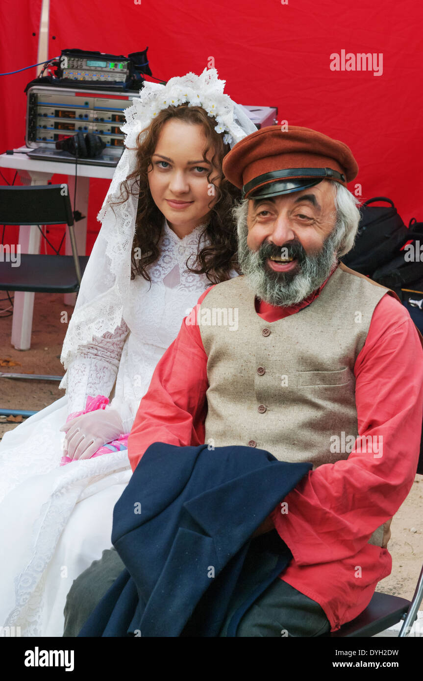 Movie episode - Marc Chagall and Bella Rosenfeld's wedding Stock Photo ...