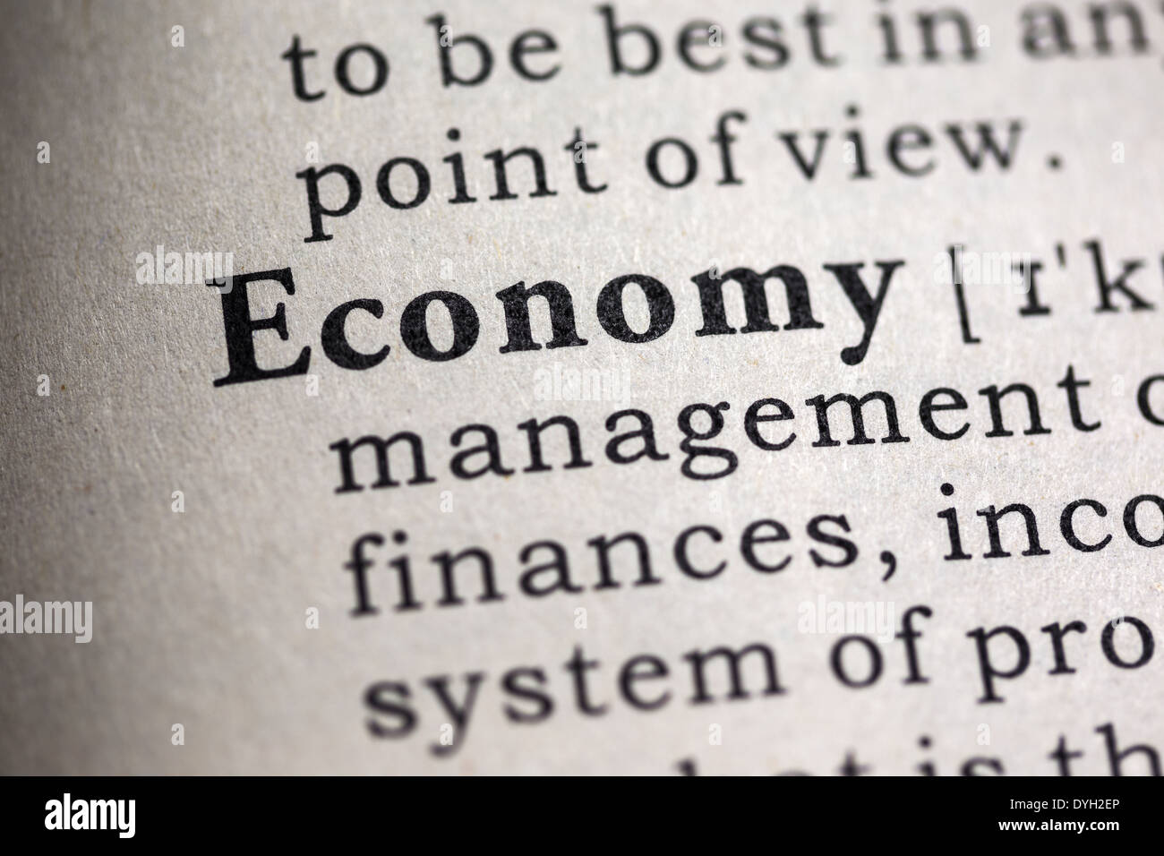 Economy definition hi-res stock photography and images - Alamy