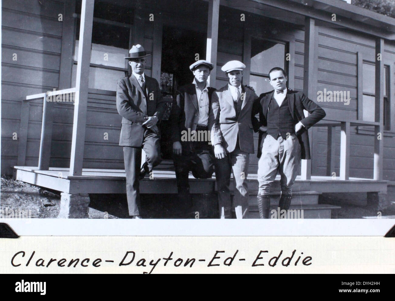 This image from the AL13 collection shows early pioneers of air mail ...