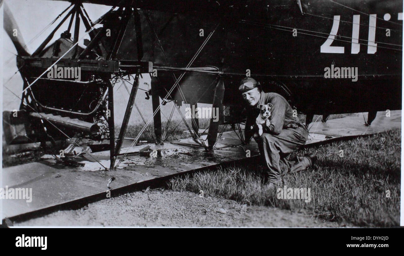 This image honors the early pioneers of air mail, capturing the moment ...