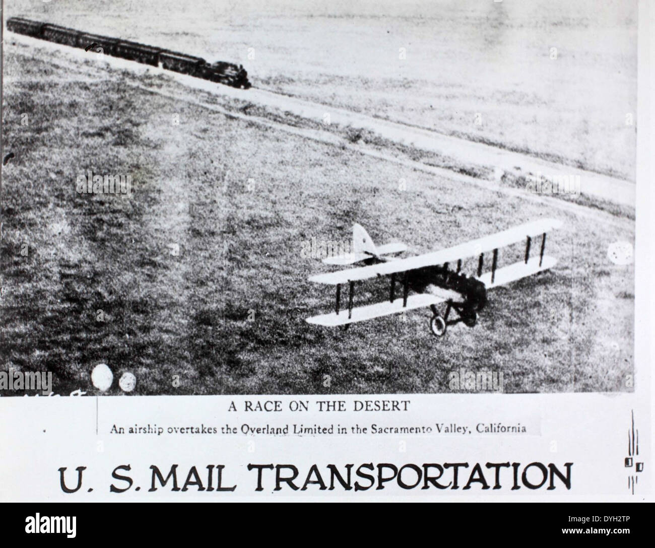 This photograph honors the Air Mail Pioneers, who played a vital role ...