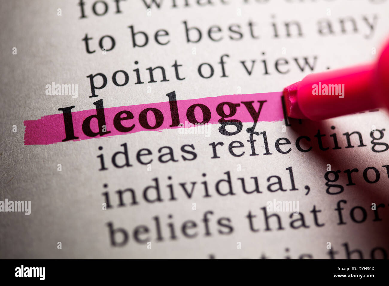 Ideology hi-res stock photography and images - Alamy