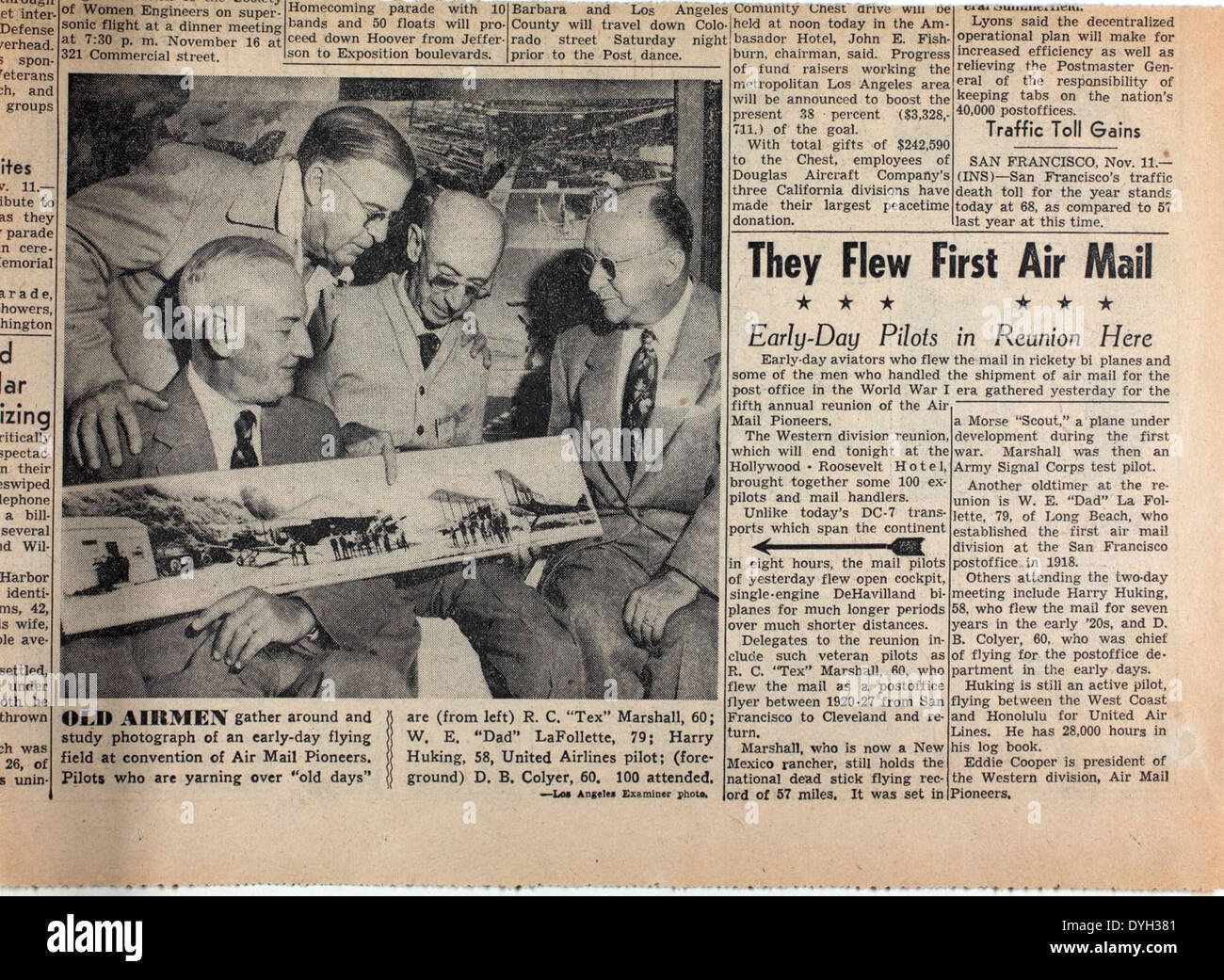 The Air Mail Pioneers played a vital role in the early days of aviation ...