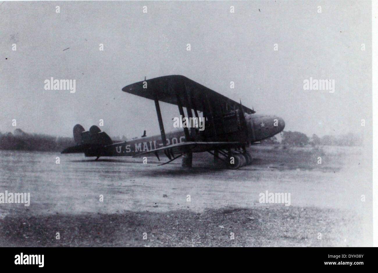 This photograph celebrates the early pioneers of air mail services ...