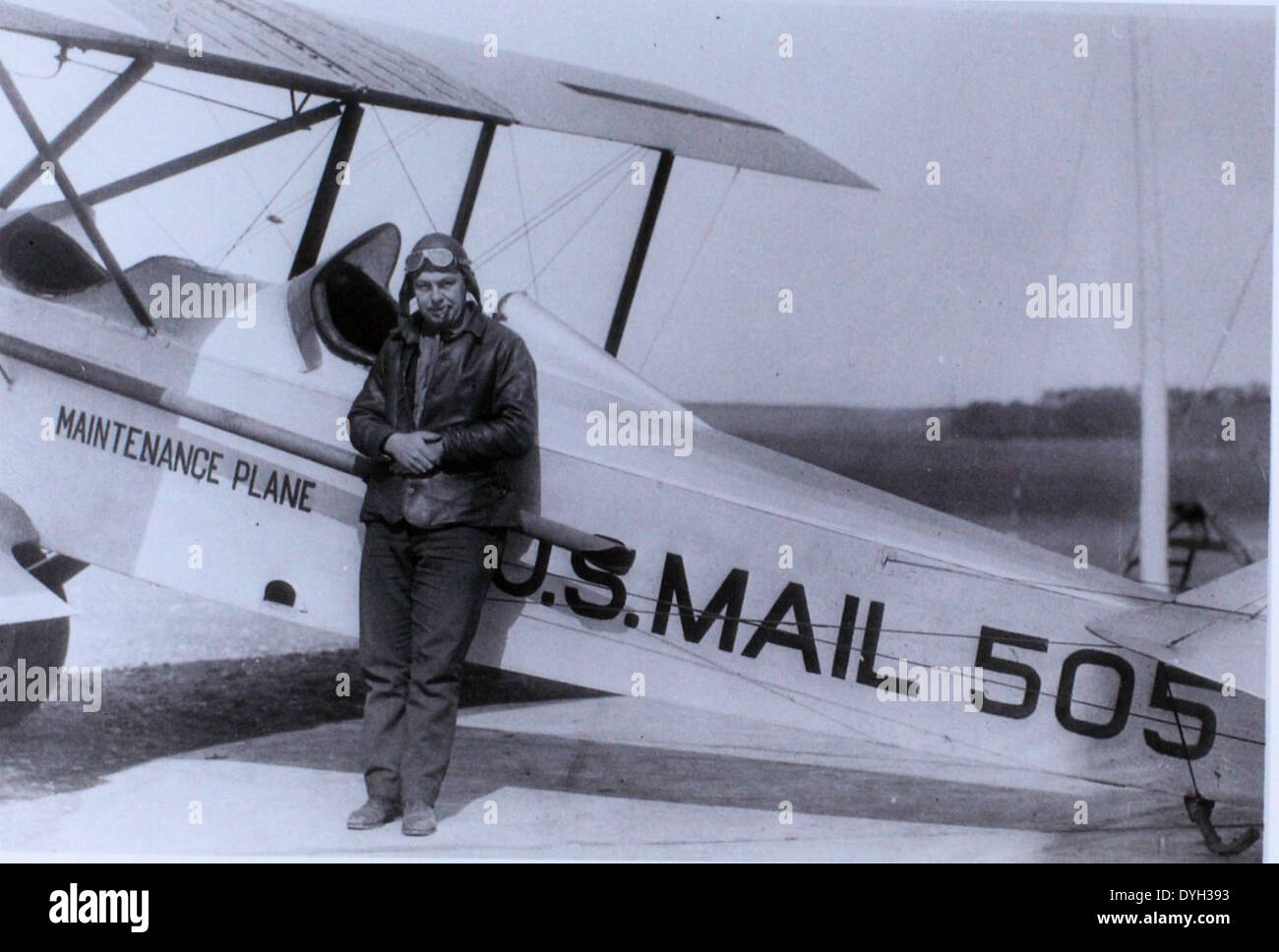 This image showcases the pioneers of air mail, highlighting the early ...