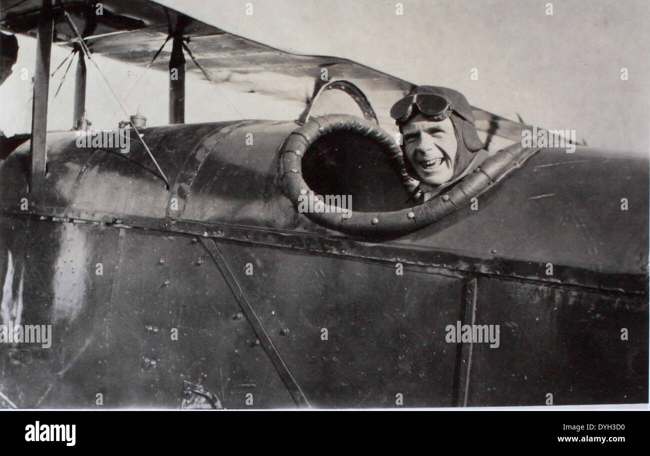 This image shows the pioneering aviators of the early U.S. Air Mail ...