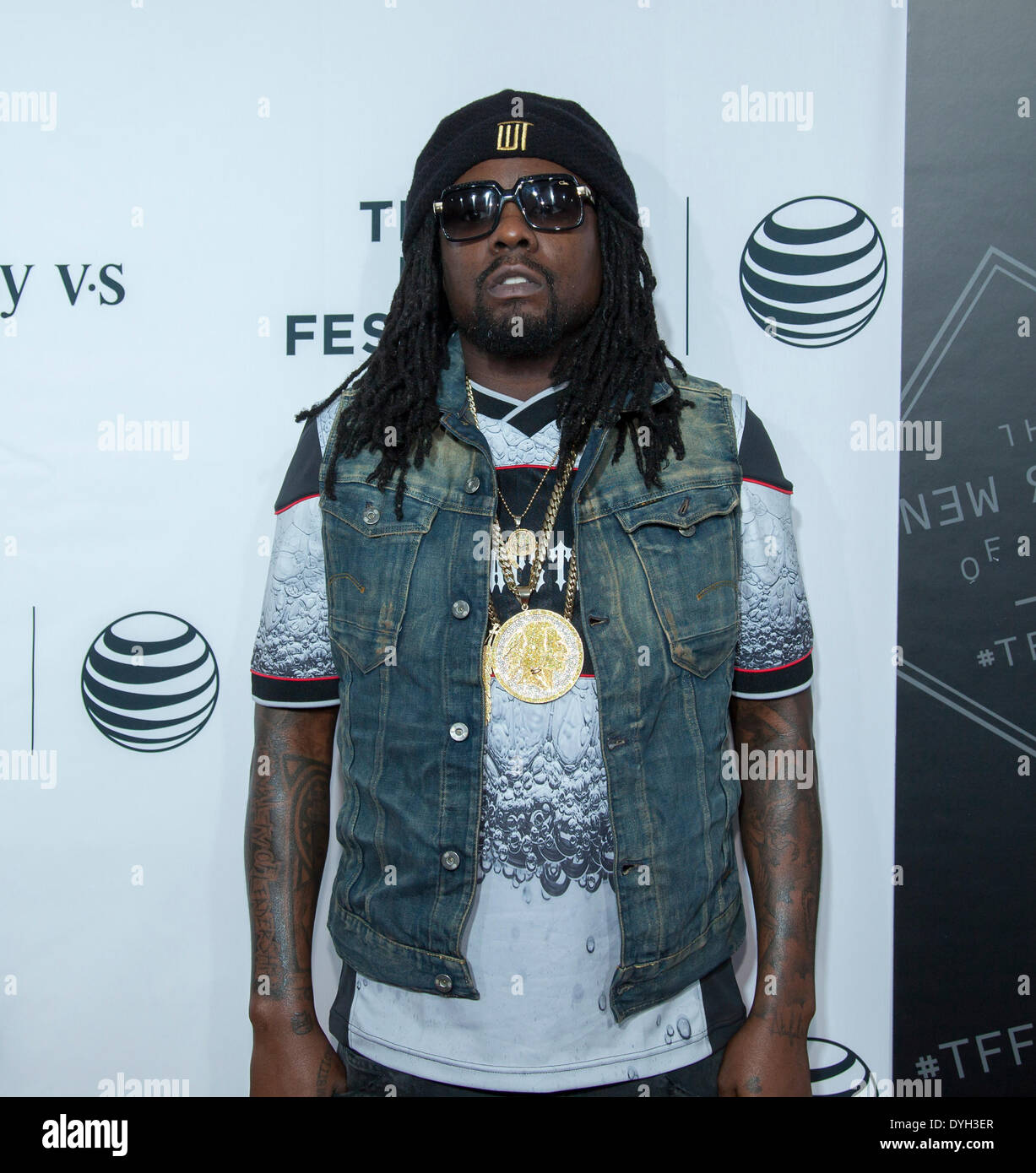 New York, NY, USA - April 16, 2014: Rapper Wale attends the 2014 ...