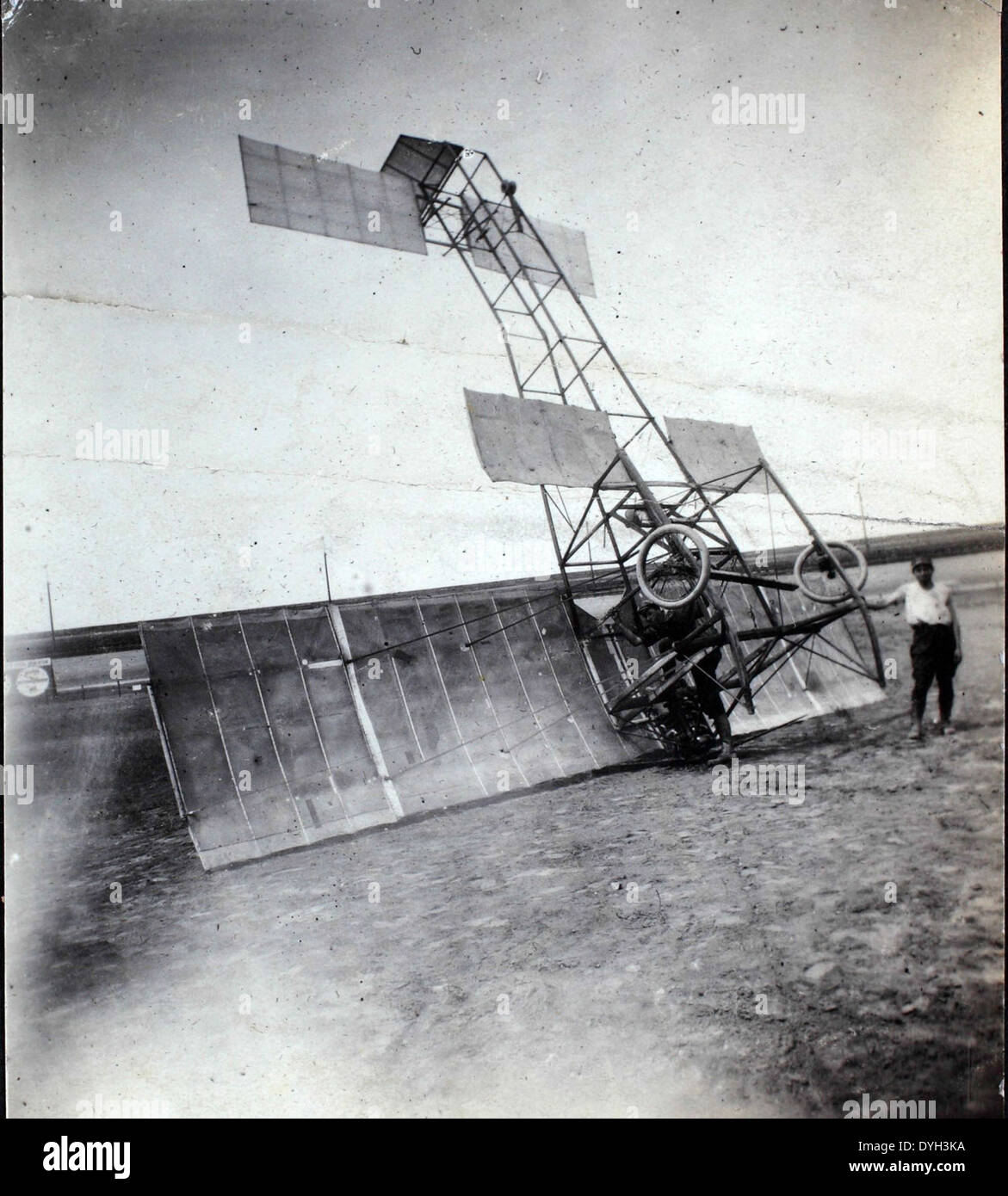 This photo shows Warren Eaton, a notable barnstormer from the early ...