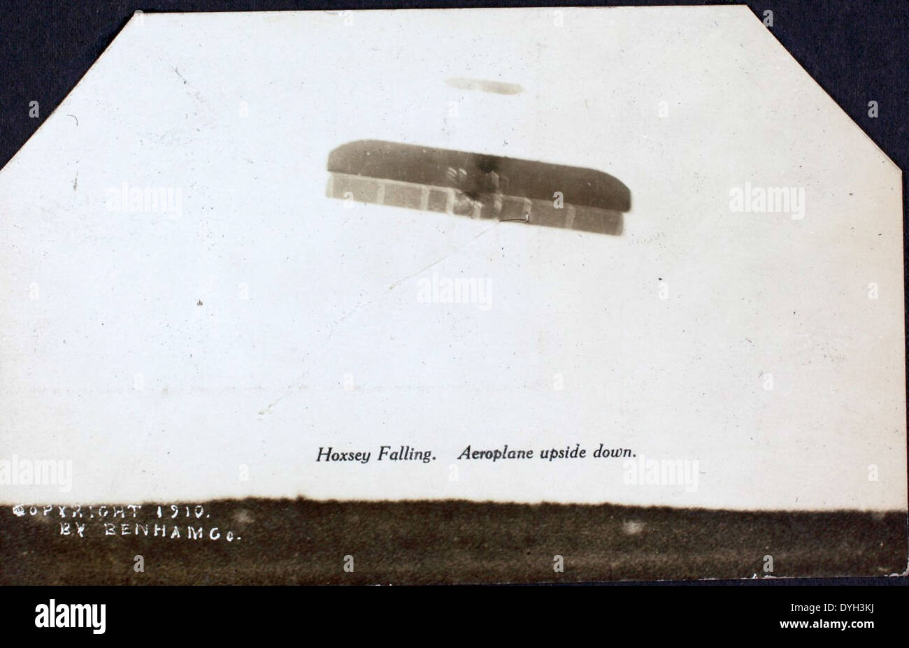 This photo captures Arch Hoxsey, a prominent barnstormer, performing in ...