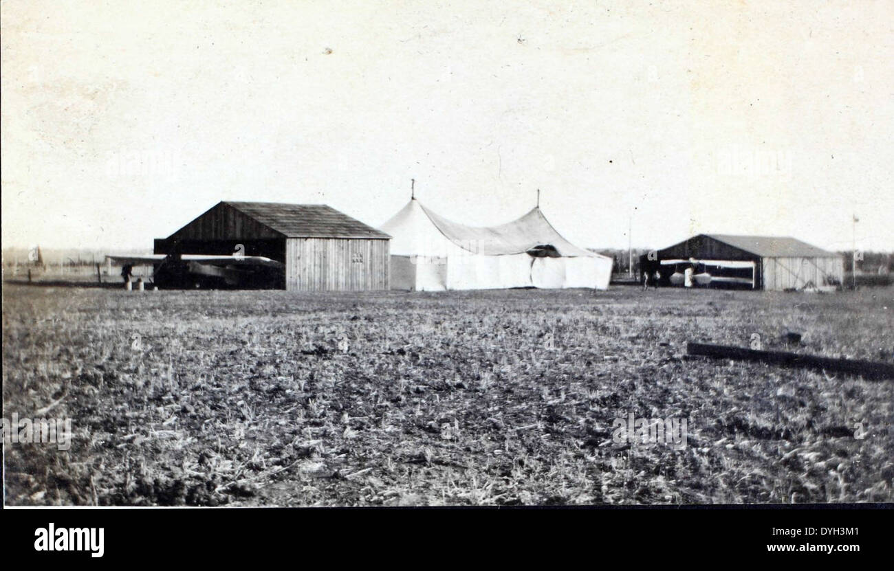 This photograph documents Samuel Eaton, a barnstormer of the early ...