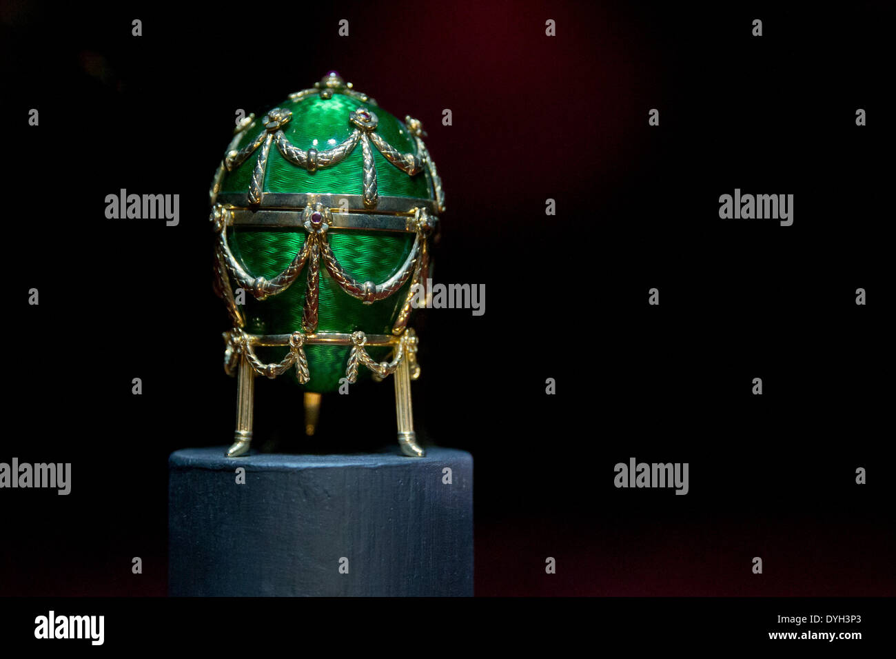 Schwabach, Germany. 16th Apr, 2014. The Gorbachev Peace Egg made by ...