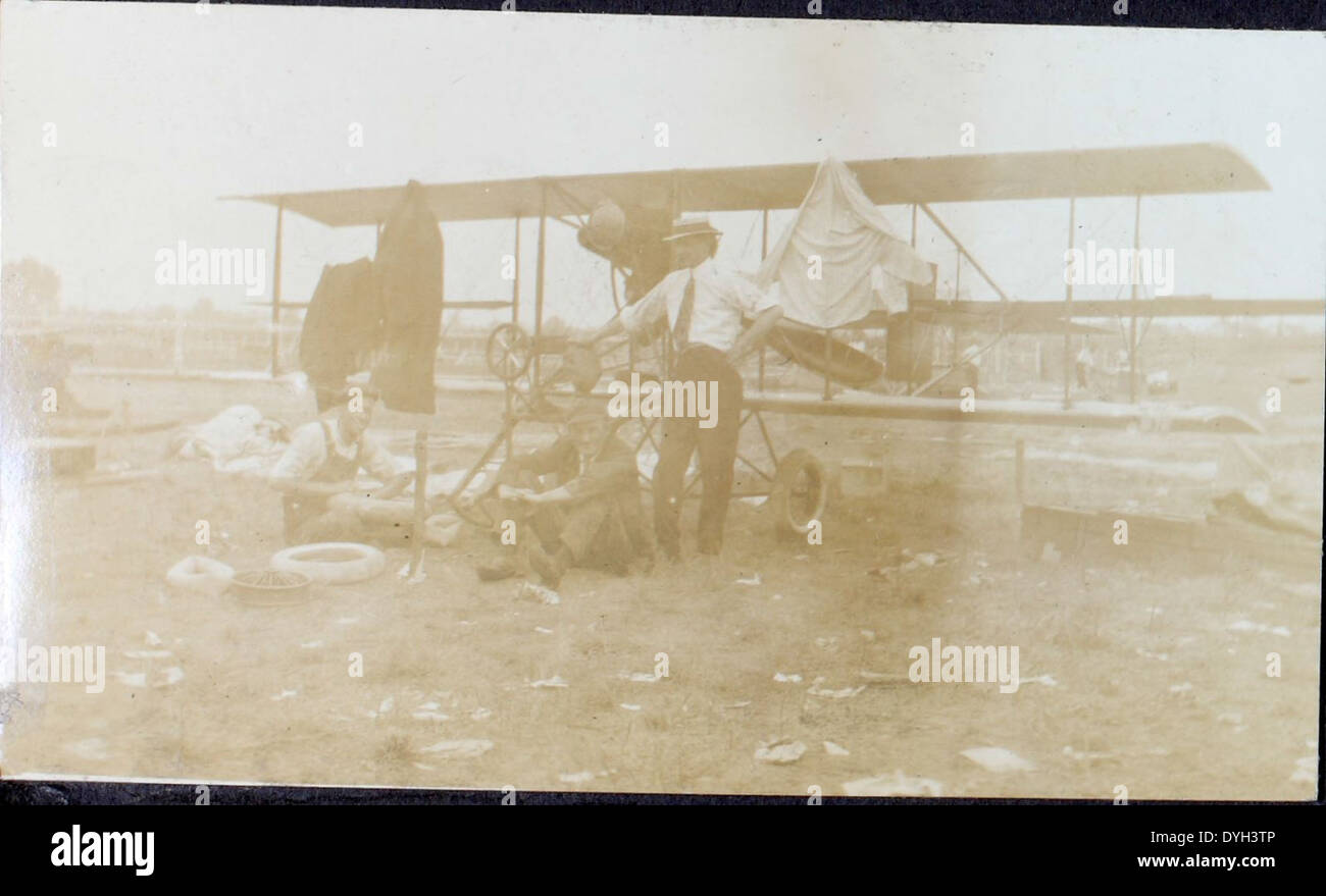 This image from Warren Eaton captures a barnstorming Curtiss aircraft ...