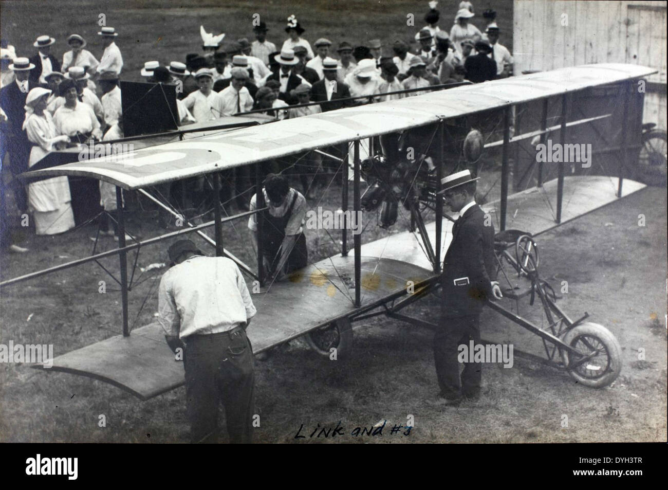 This photo by Warren Eaton shows a Curtiss Barnstormer aircraft, a type ...