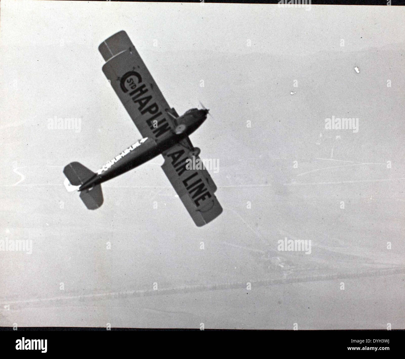 This photo features barnstormer Samuel Eaton and his Curtiss aircraft ...