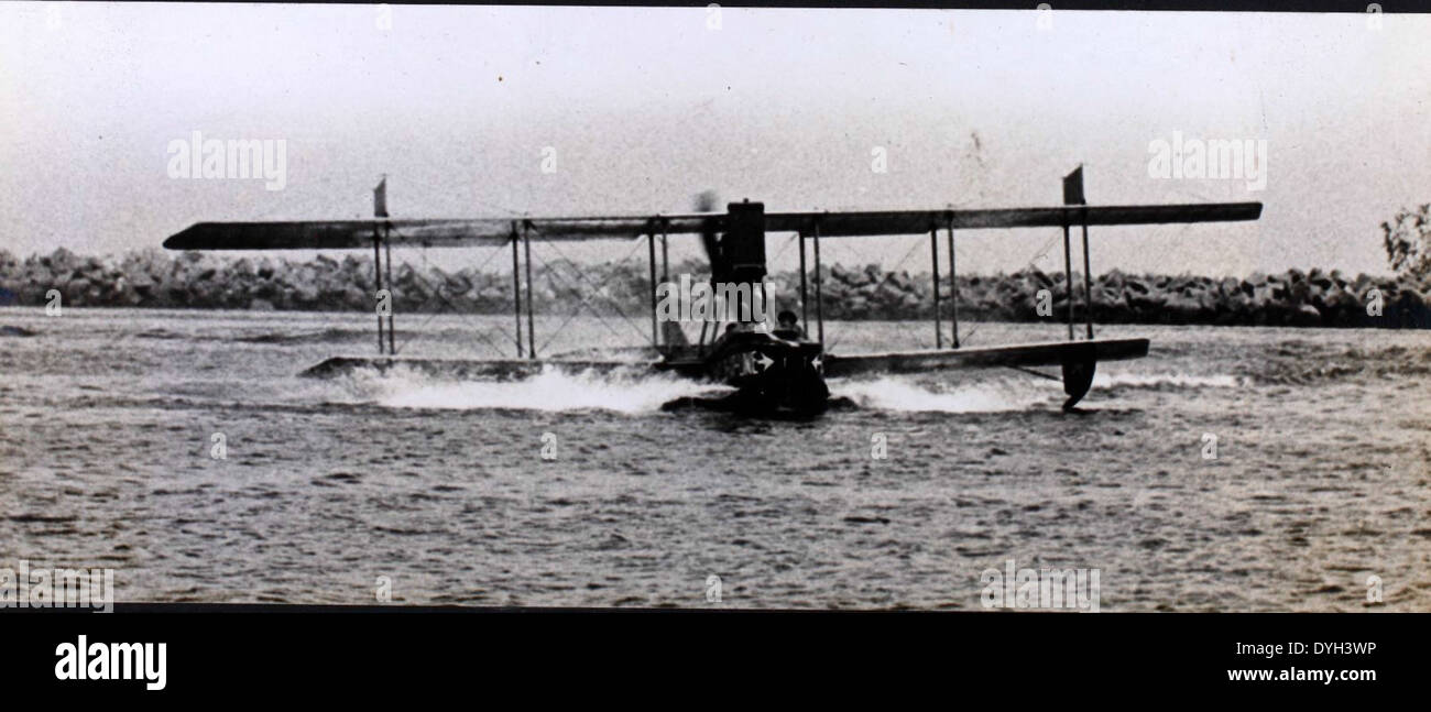 This photo shows a Curtiss barnstormer aircraft, associated with Samuel ...