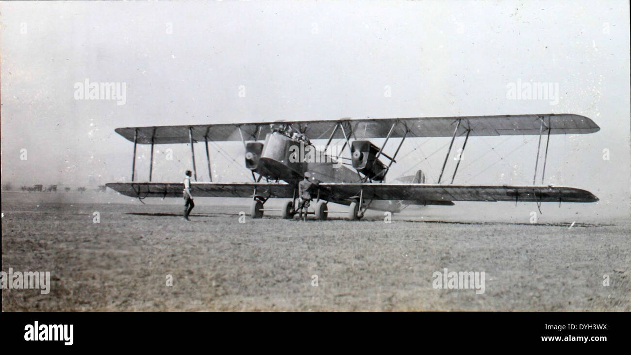 Warren Eaton, a barnstormer and aviator, is featured in this image from ...