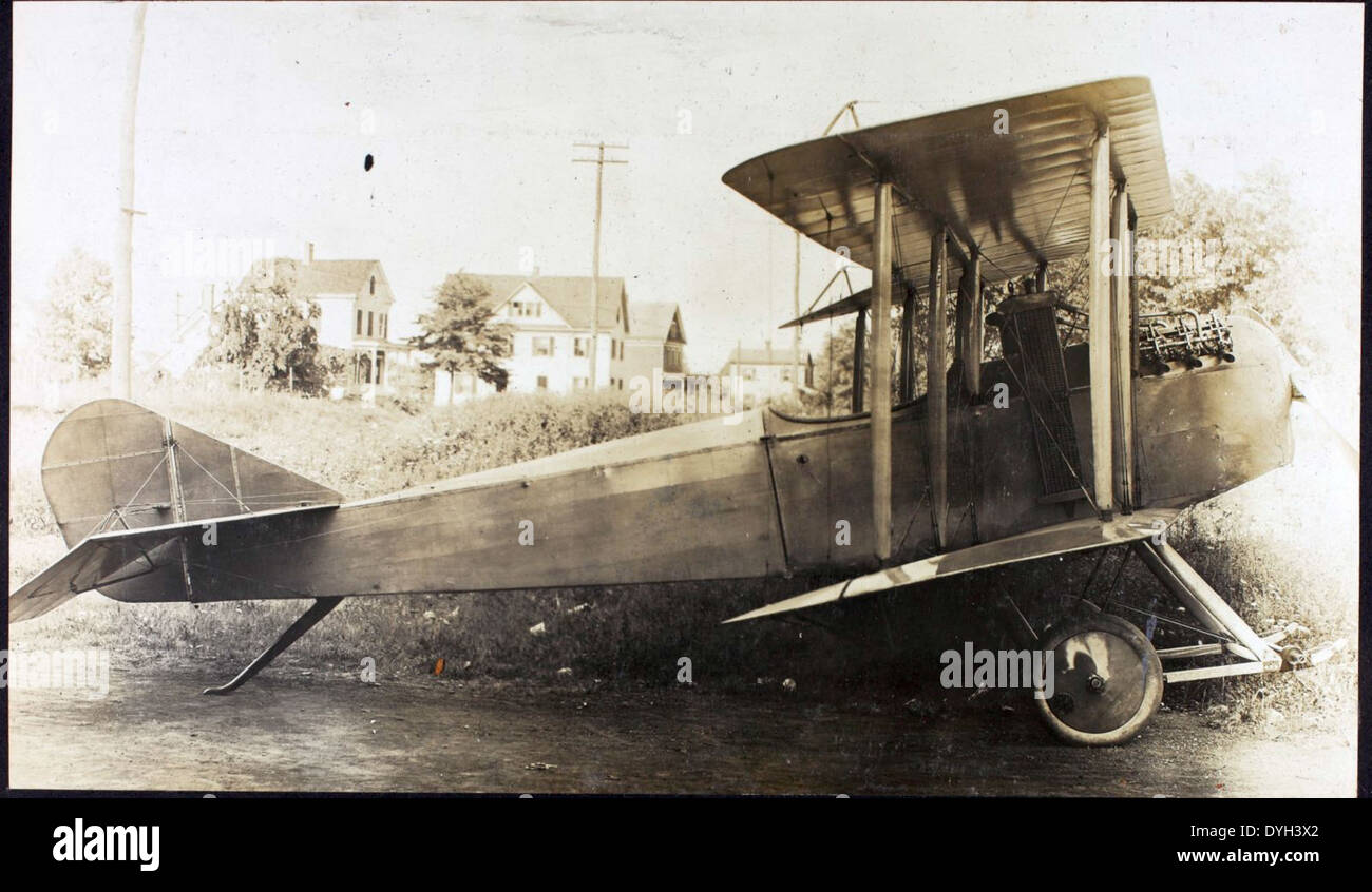 Photo from the Warren Eaton Album showing a barnstorming Curtiss ...