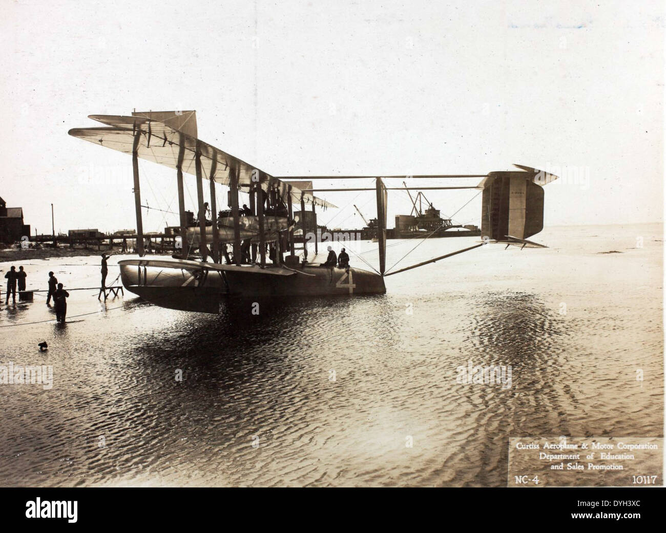 This photograph features a Curtiss Barnstormer aircraft, highlighting ...
