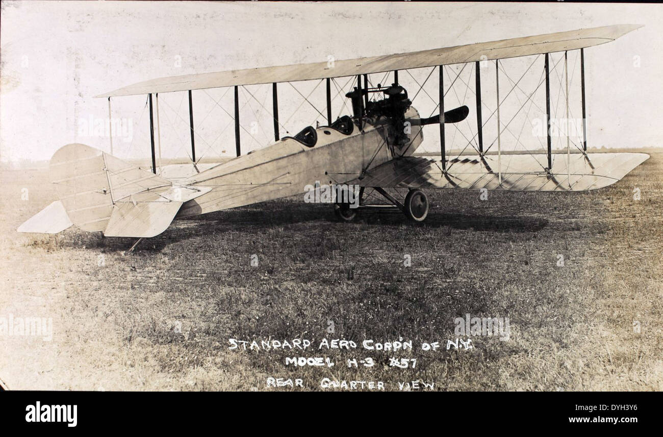 This photo shows Warren Eaton, a barnstormer and early aviation pioneer ...
