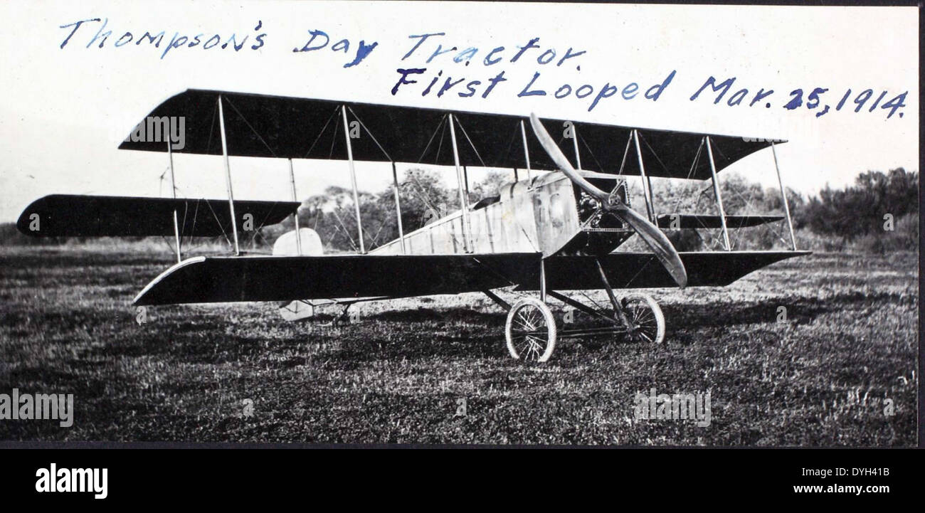 This photo features Samuel Eaton, a prominent barnstormer, posing with ...