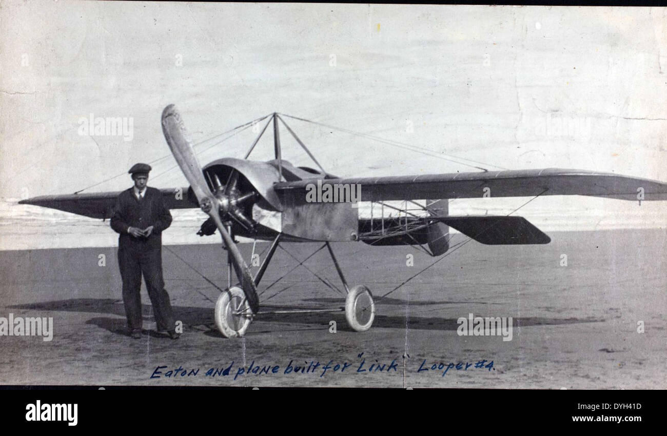 This image features the Beachey-Eaton Monoplane, an aircraft developed ...