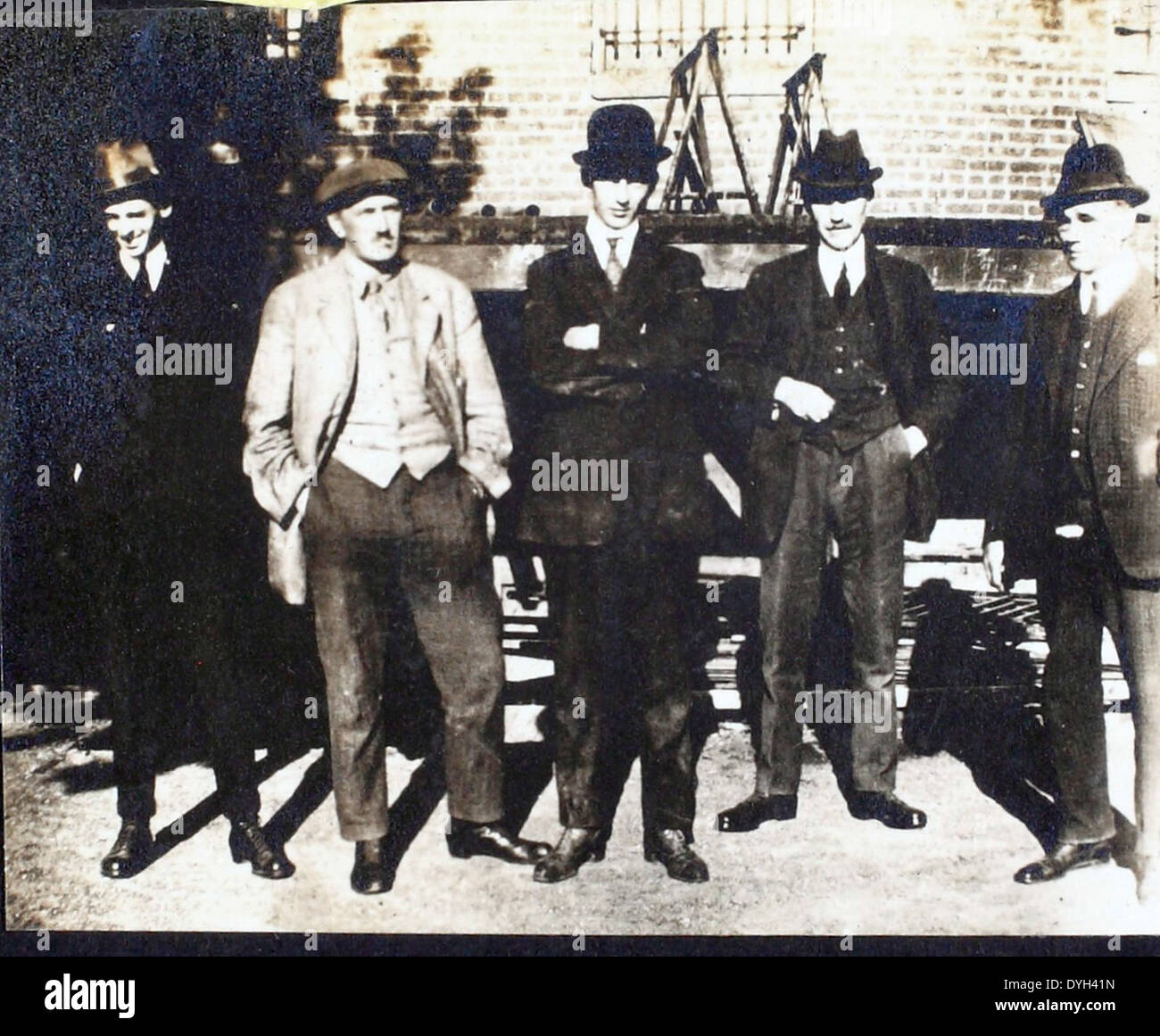 This image features a barnstorming scene with Samuel Eaton, a notable ...