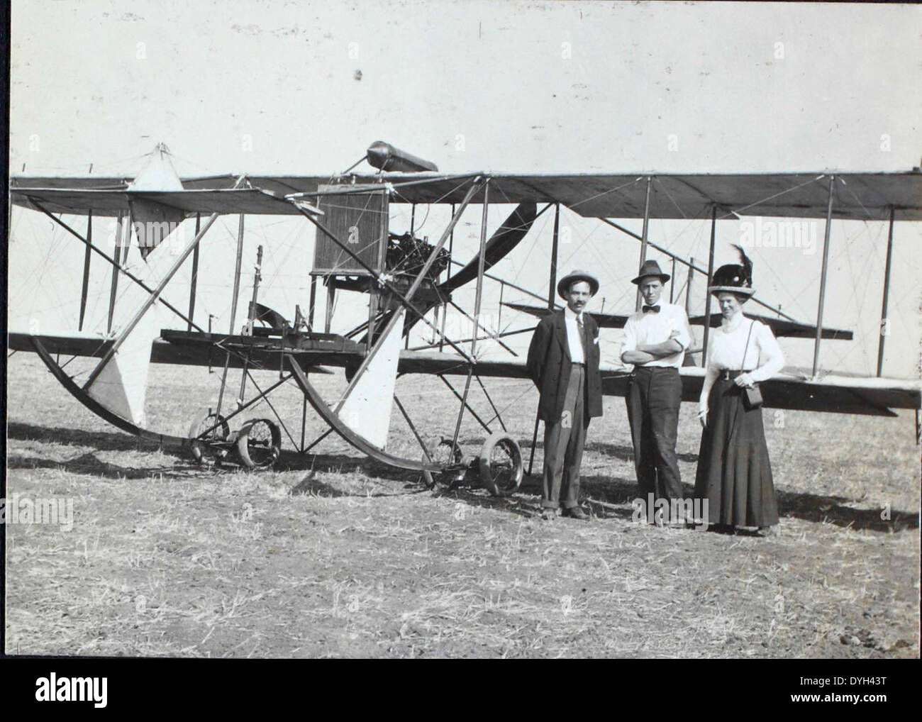 This image from the Warren Eaton collection features an aircraft ...