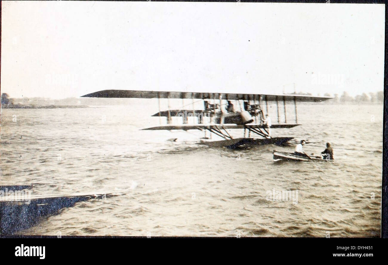 This image from Warren Eaton features a barnstormer performing aerial ...