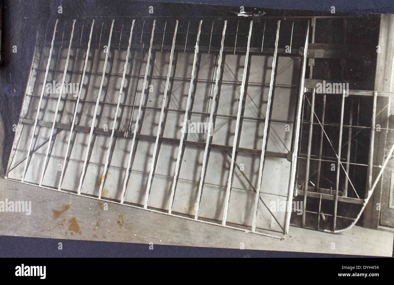 This photograph shows a barnstorming event involving Samuel Eaton, a ...