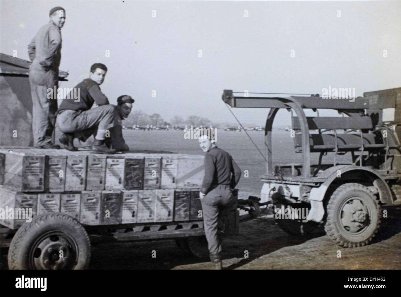 The 352nd Fighter Group, equipped with P-47 Thunderbolts and P-51 ...